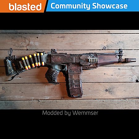 NERF Stryfe zu MP5 Conversion mit Body / Mod Kit - schwarz ...