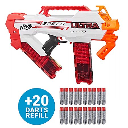 Nerf Ultra Speed mit zusäzlichen Darts - blasterparts.com