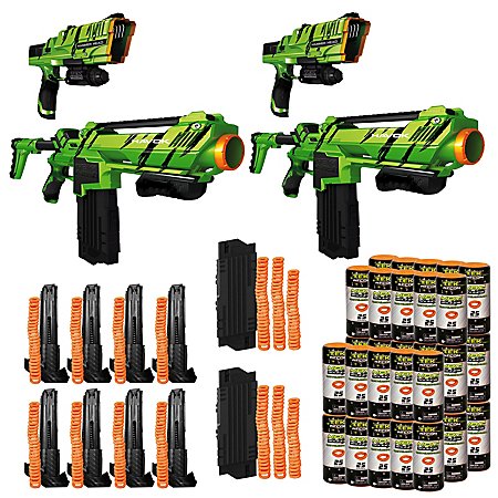 Tek Recon 2 Player Pack: 2x Hammer Head Blaster & 2x Havok Blaster & 8x ...
