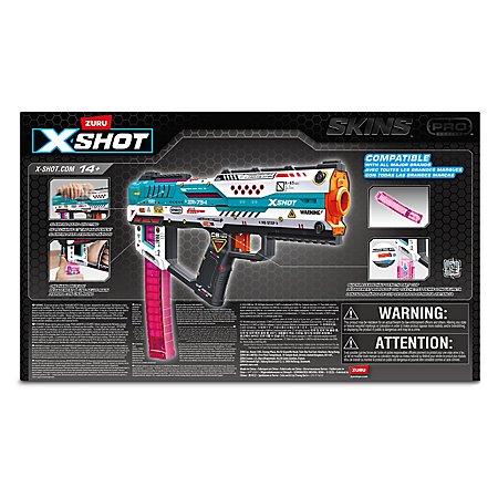 X-Shot Skins Pro Series Fury-X - blasterparts.com