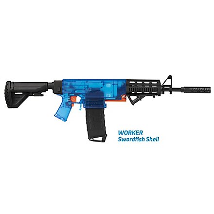 NERF Stryfe M4 / AR-15 Conversion mit Body / Mod Kit - schwarz ...