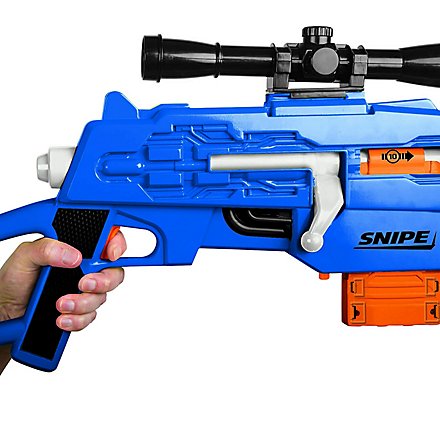 BuzzBee Ultra-Tek - Master Tek Sniper blue - blasterparts.com