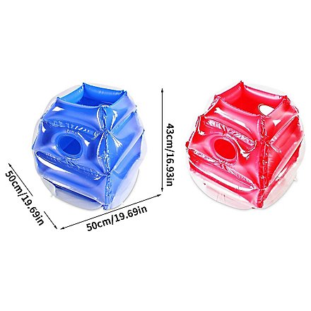 BANZAI Inflatable Bump & Bounce Body Bumpers (set of 2) - blasterparts.com