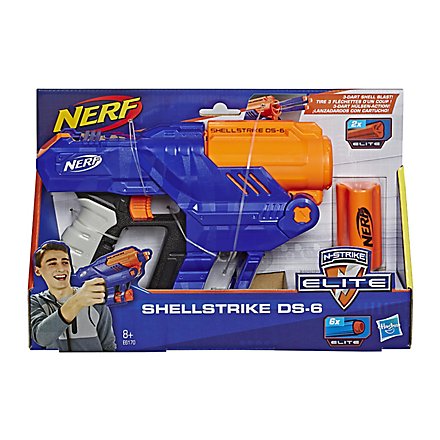 NERF - N-Strike Elite Shellstrike DS-6 - blasterparts.com