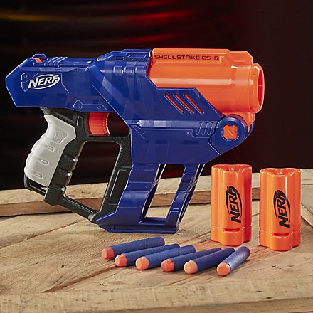 NERF - N-Strike Elite Shellstrike DS-6 - blasterparts.com
