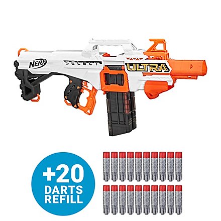 Nerf Ultra Select mit zusätzlichen Darts - blasterparts.com