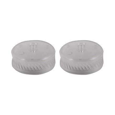 Worker - Diagonal serrated concave plastic flywheels (transparent ...