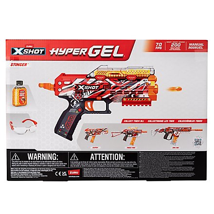 X-Shot Hyper Gel Blaster Stinger - blasterparts.com