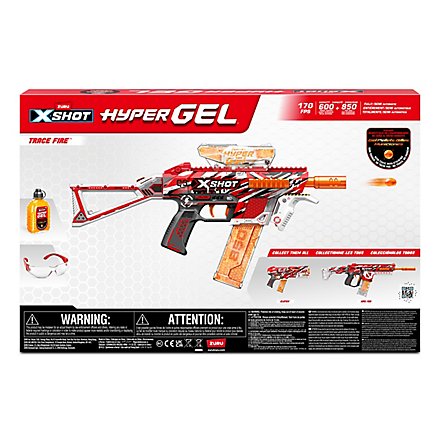 X-Shot Hyper Gel Trace Fire Blaster - blasterparts.com