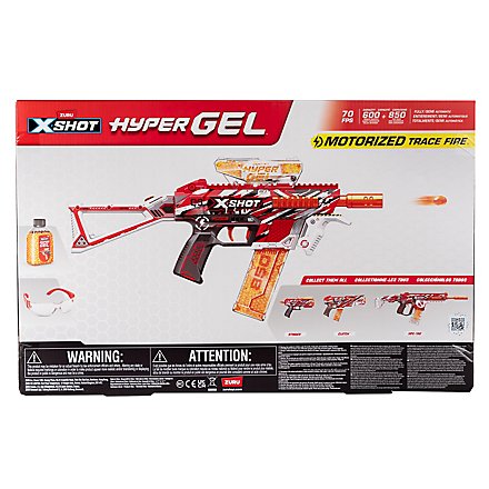X-Shot Hyper Gel Trace Fire Blaster - blasterparts.com
