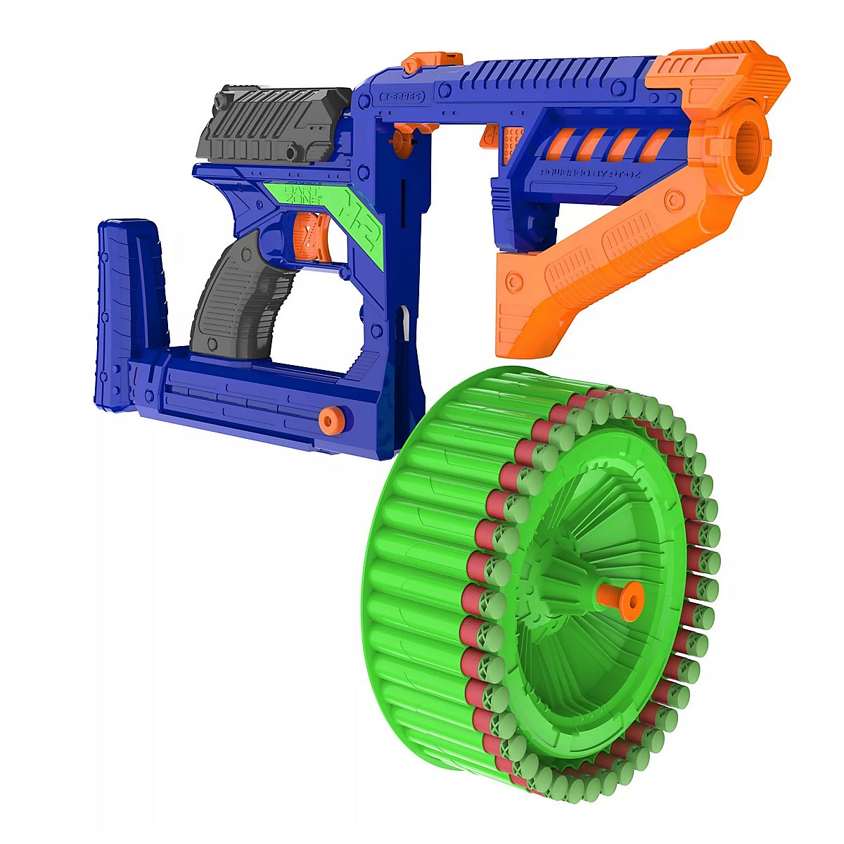 Dart Zone Magnum X2 Superdrum Blaster - blasterparts.com