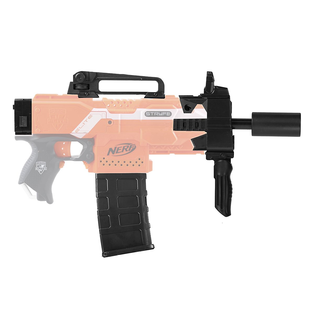 Blasterparts - SMG-Kit 2: Silencer Gun, black - blasterparts.com