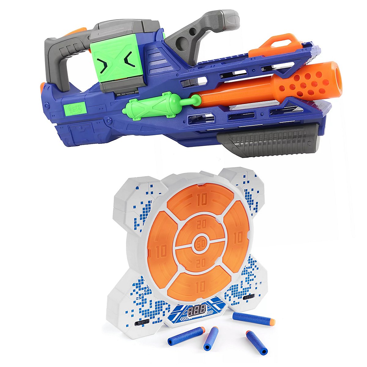 Pack Action : Dart Zone Destructor + Cible Électronique DX7 ...