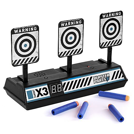 Electronic Folding Targets for Nerf and Dartblaster - X3 - kidomio.com