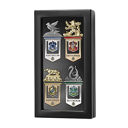 Hogwarts Bookmark Set with Display Case - kidomio.com