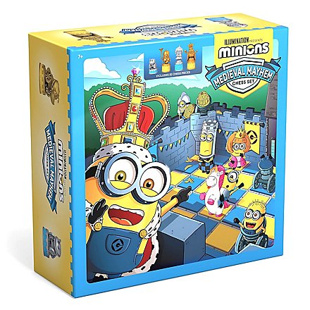 Minions - Medieval Mayhem chess game - kidomio.com