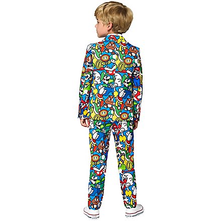 OppoSuits Boys Super Mario suit for kids - kidomio.com