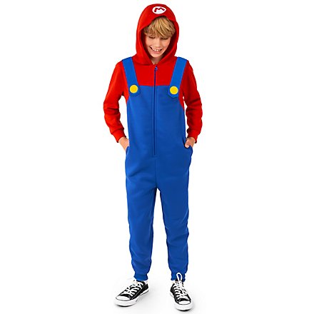 OppoSuits Mario Onesie for Kids - kidomio.com