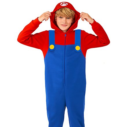 OppoSuits Mario Onesie for Kids - kidomio.com