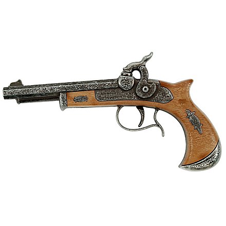 Pirate pistol Derringer, single shot - kidomio.com