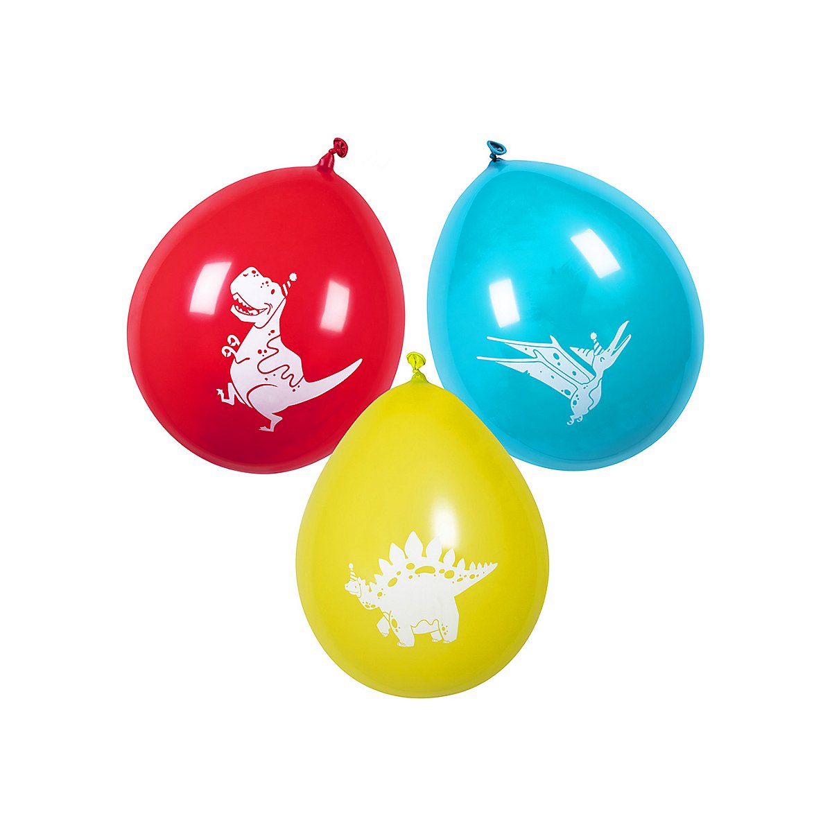 Dino balloons 6 pieces - kidomio.com