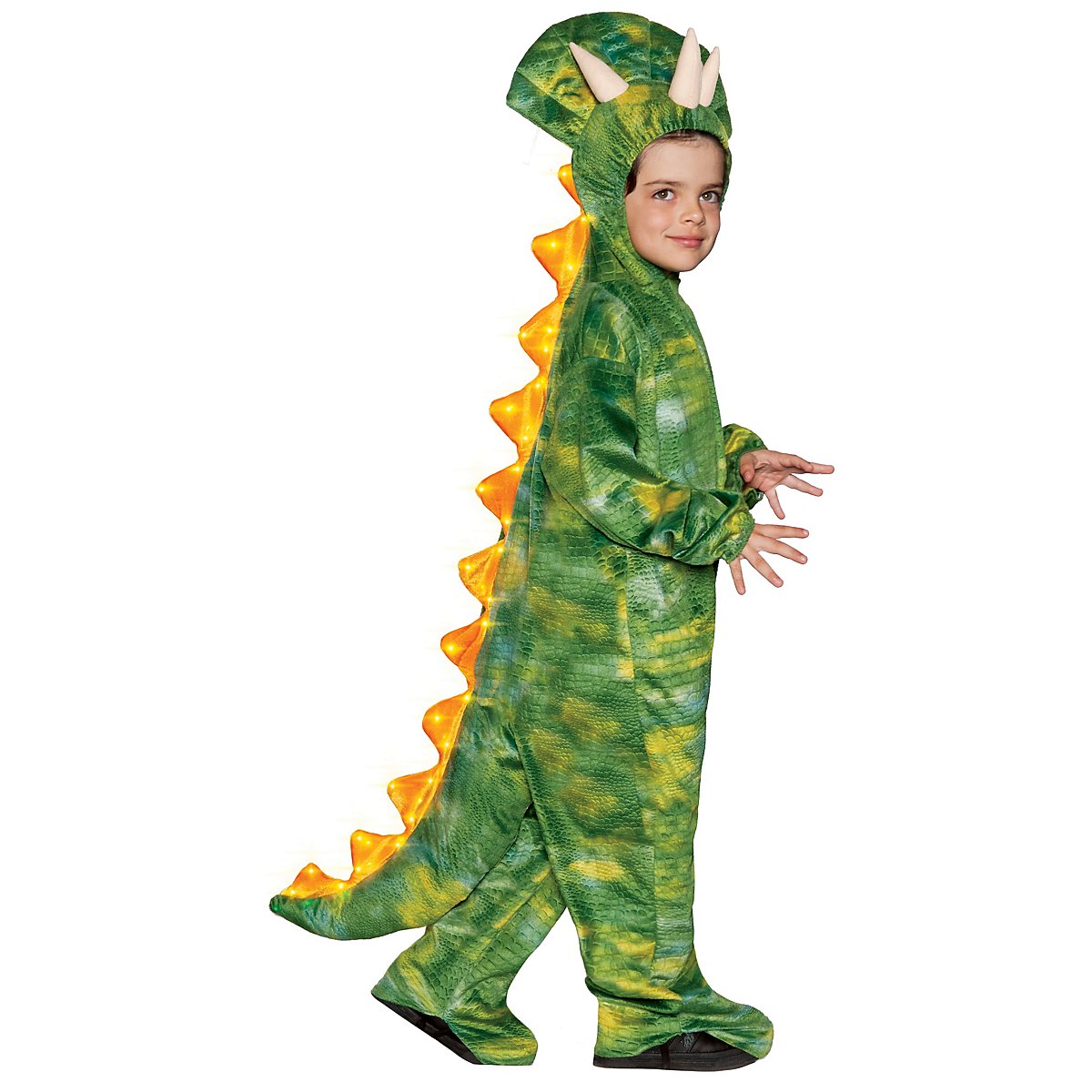 Dino costume with light effect for children - kidomio.com