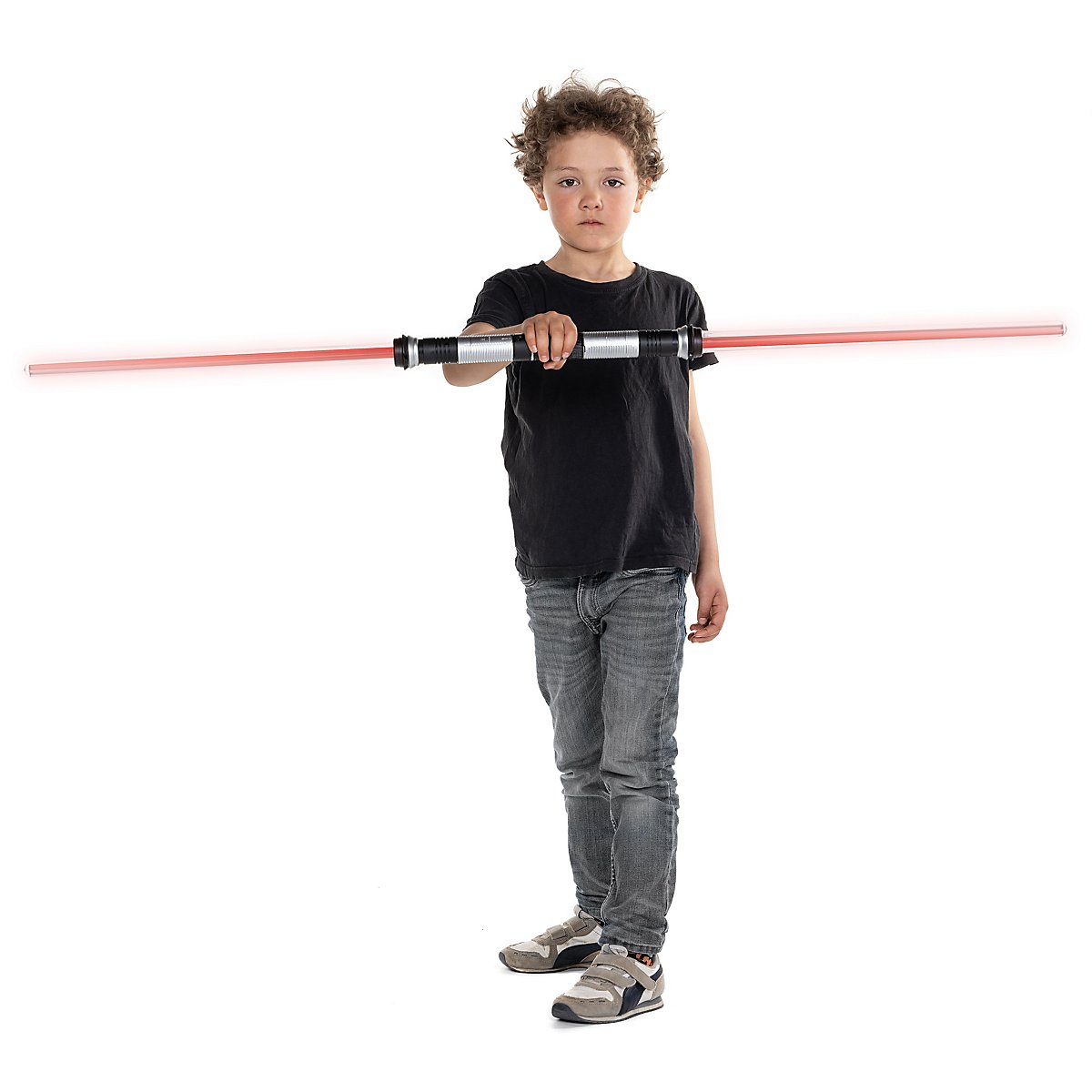 Double blade connector for lightsaber with lightsaber sound effects ...