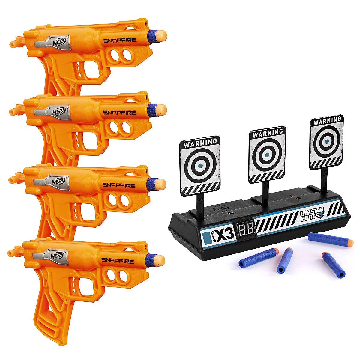 Electronic Pop-Up Targets with Snapfire - kidomio.com
