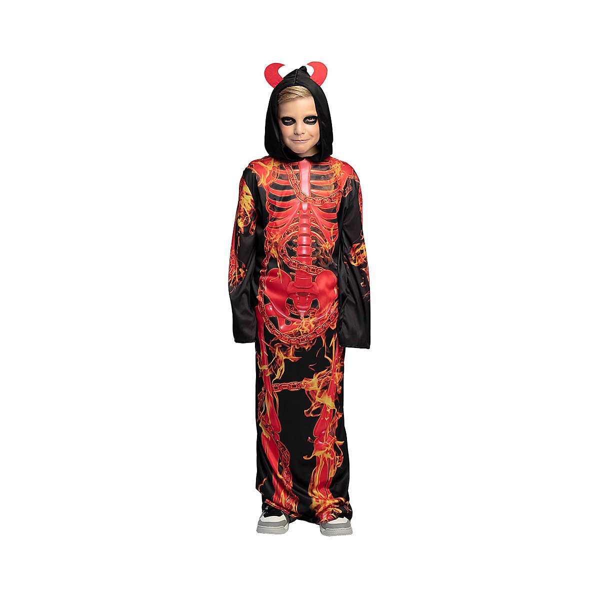 Flame demon costume for kids - kidomio.com
