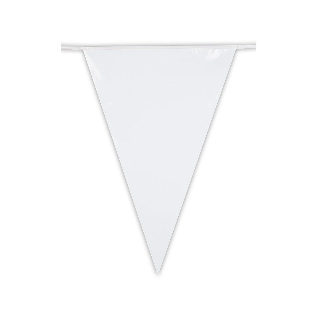 Giant pennant chain white 10 metres - kidomio.com