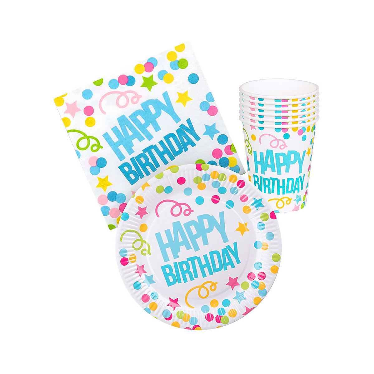 Happy Birthday Table Decoration Set - kidomio.com