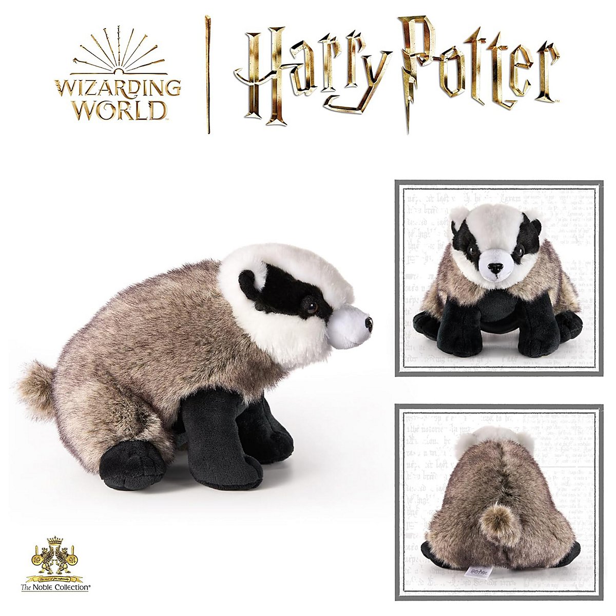 Harry Potter - Hufflepuff badger soft toy - kidomio.com