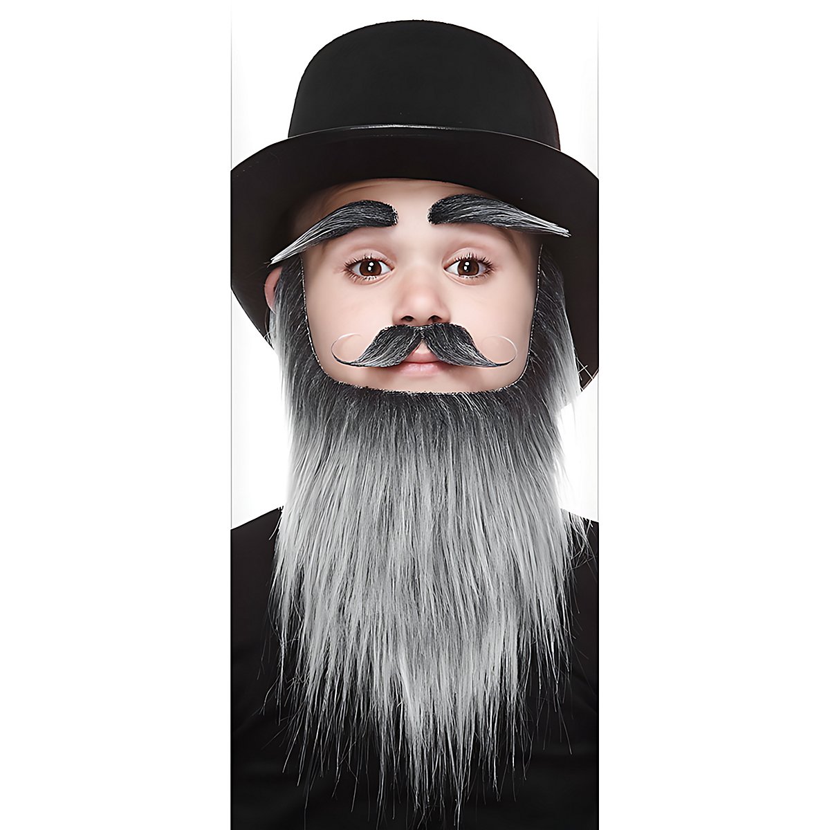 Beard set for children in three different colours - kidomio.com