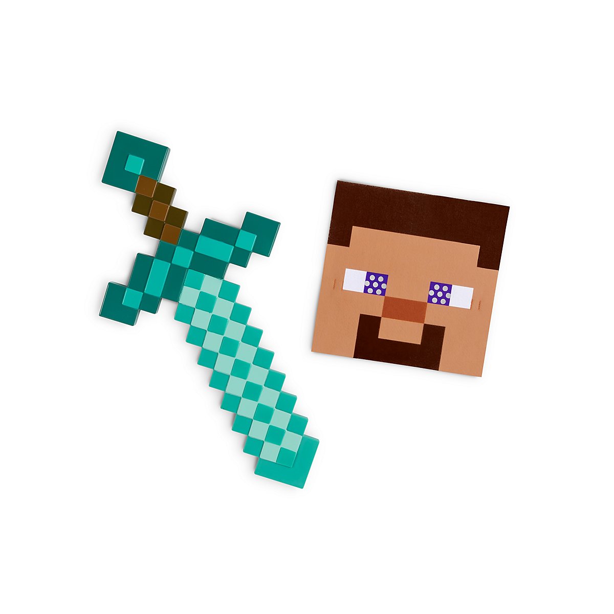 Minecraft - accessory set Steve - kidomio.com