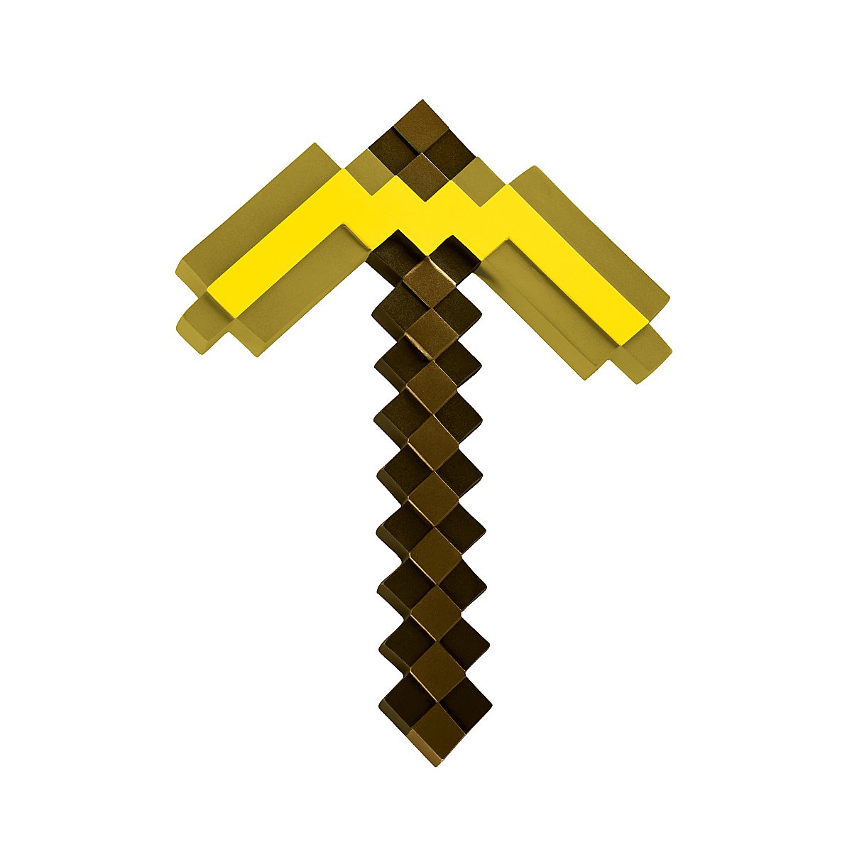 Minecraft - gold pickaxe toy weapon - kidomio.com