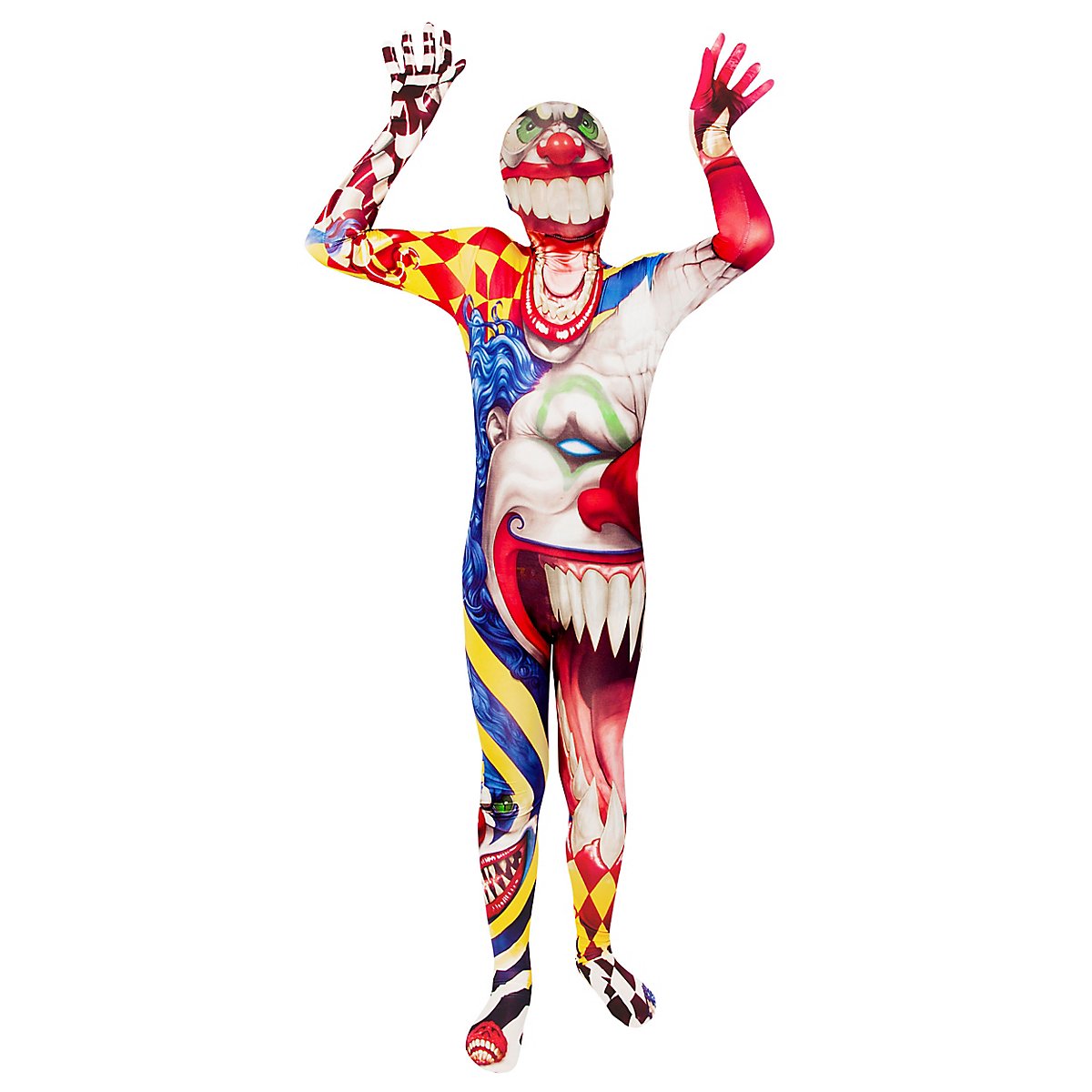 Morphsuit children clown full body costume - kidomio.com