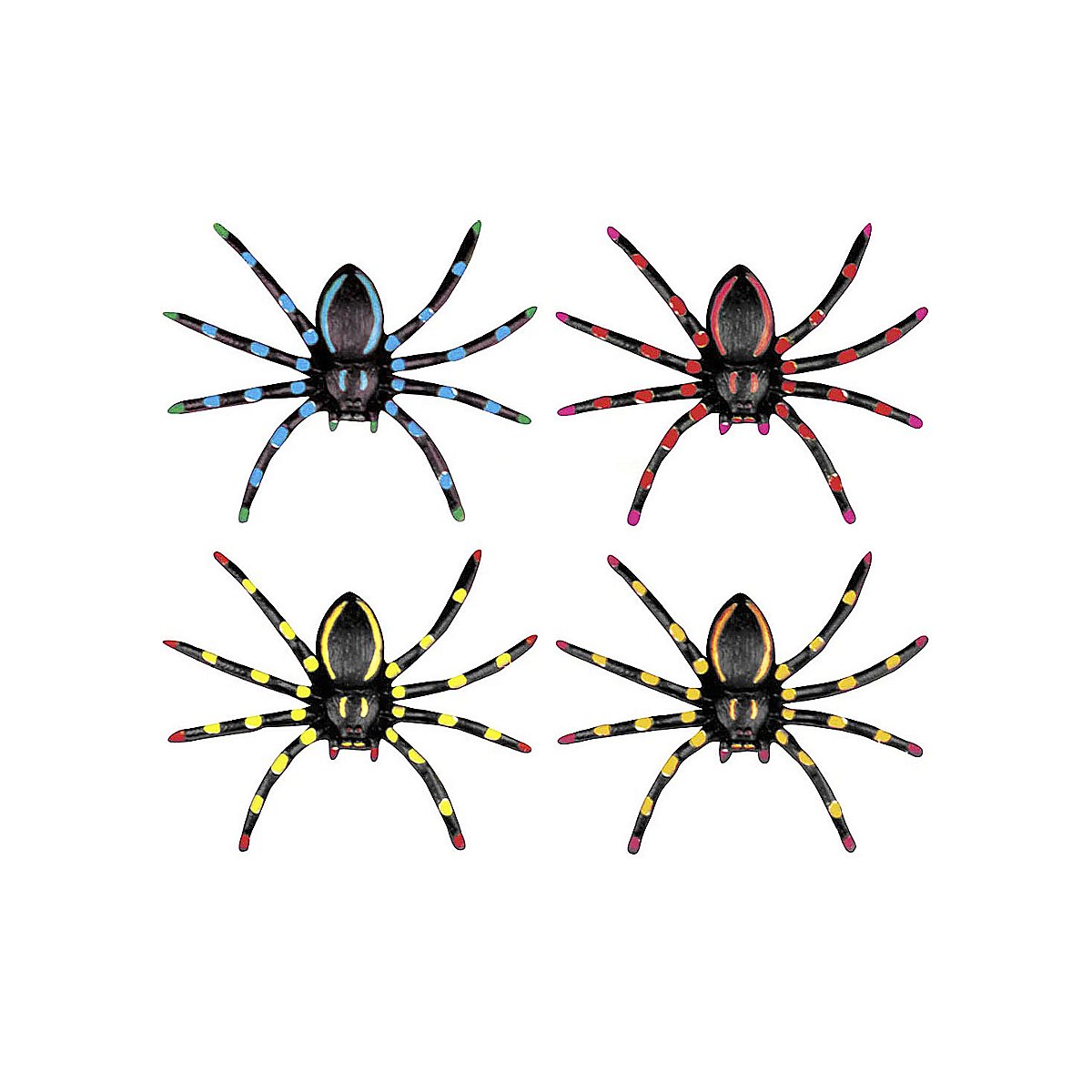 Neon Spider Set - kidomio.com