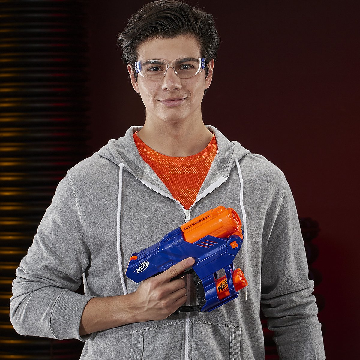 NERF - N-Strike Elite Shellstrike DS-6 - kidomio.com