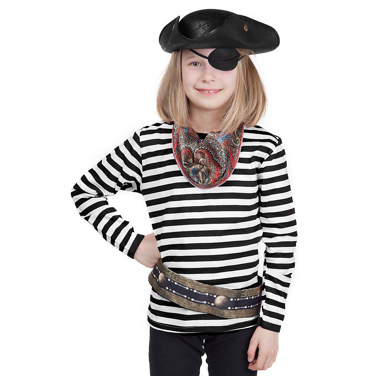 Pippi Longstocking in the South Seas Pirate Costume Accessory Set for ...