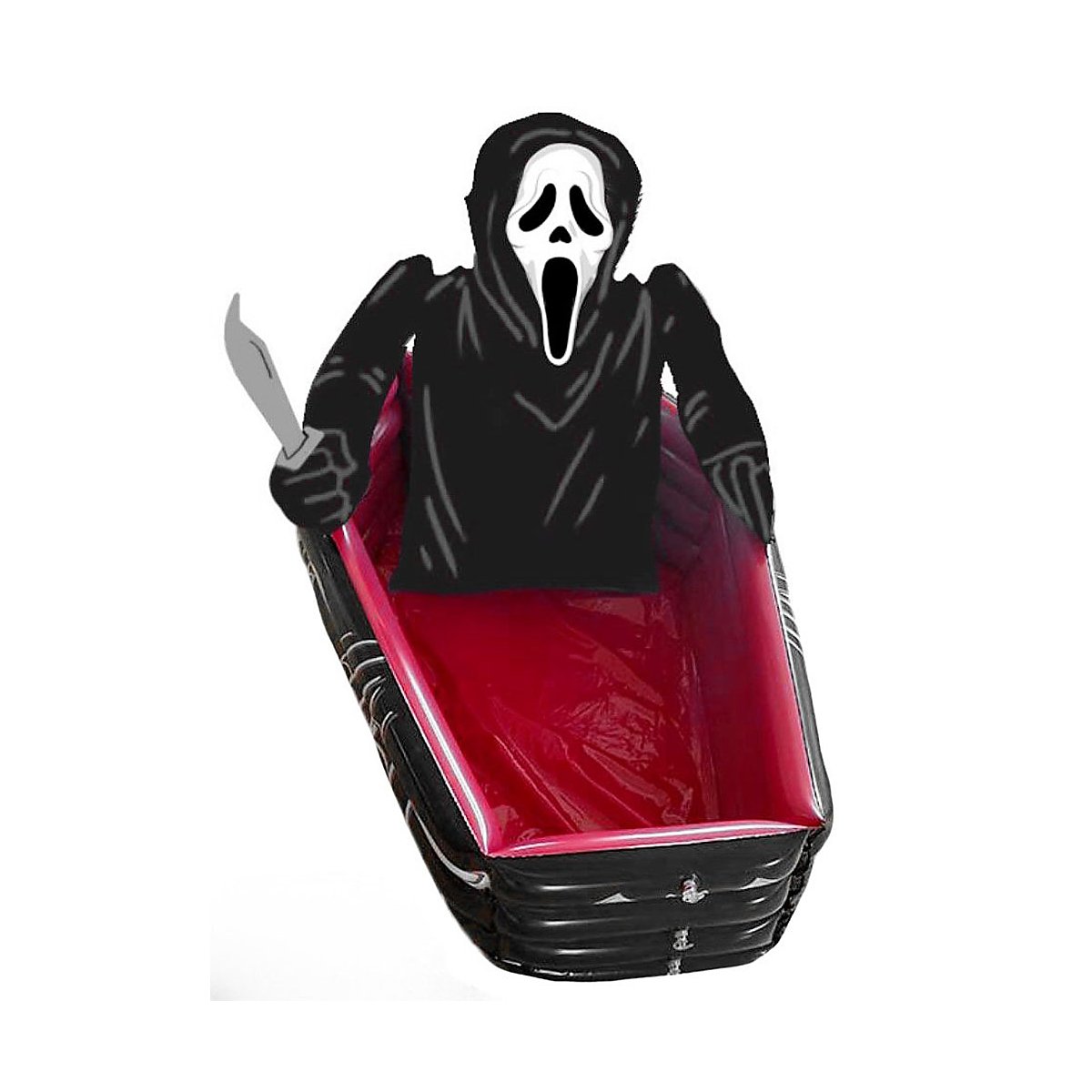 Scream - Ghostface inflatable coffin drink cooler - kidomio.com