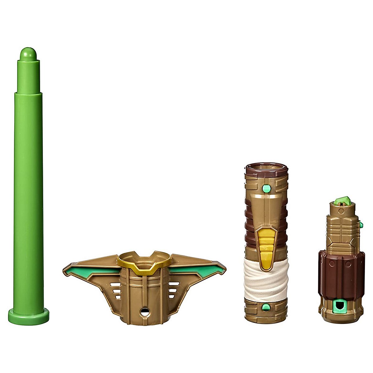 Star Wars Lightsaber Forge Yoda extendable green lightsaber - kidomio.com