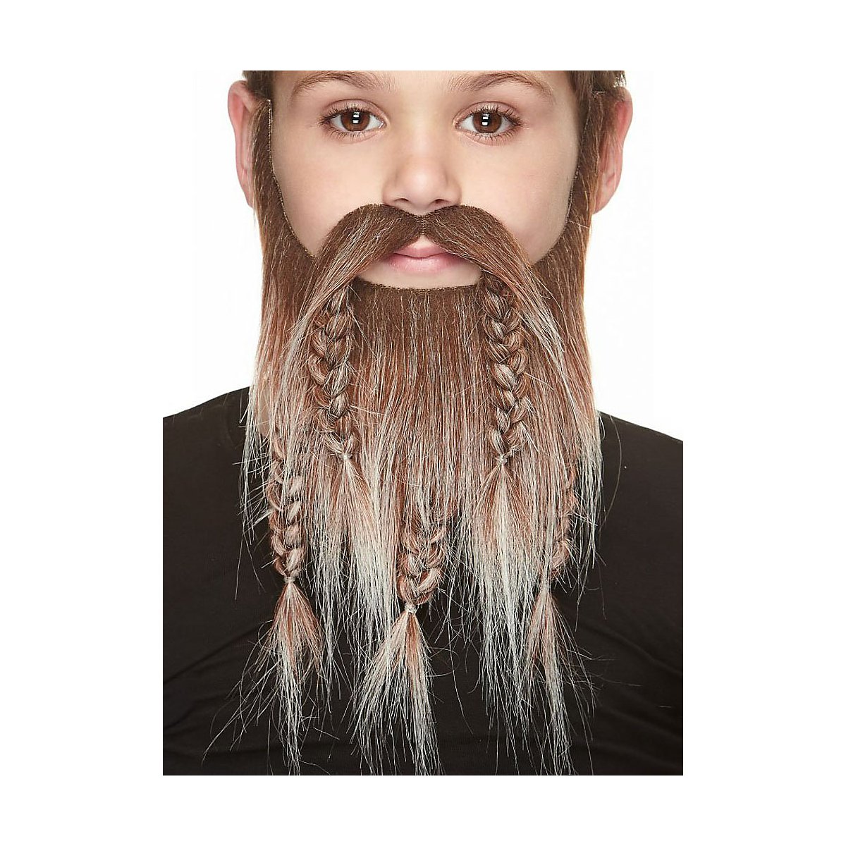 Viking beard for children in three different colours - kidomio.com