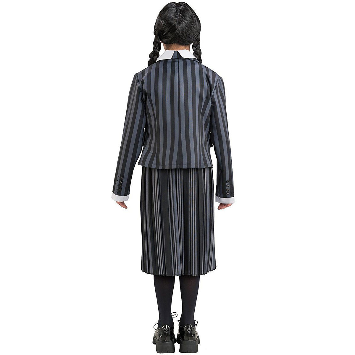 Wednesday school uniform black and gray for girls - kidomio.com
