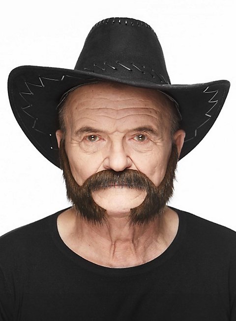 Backenbart mit Schnauzer - maskworld.com