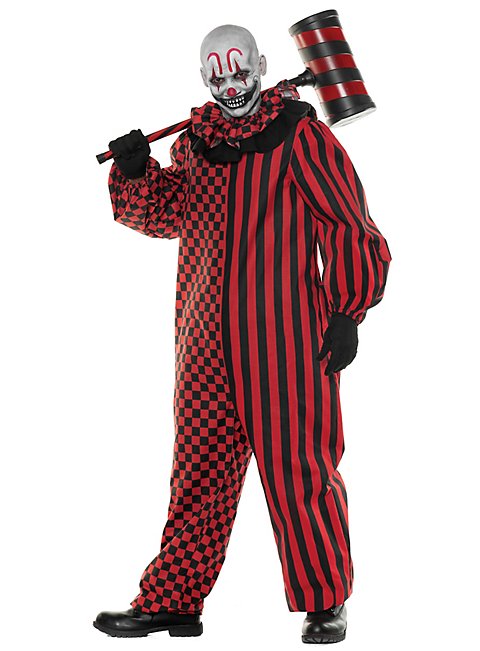 Chaos Clown Kostüm rot - maskworld.com