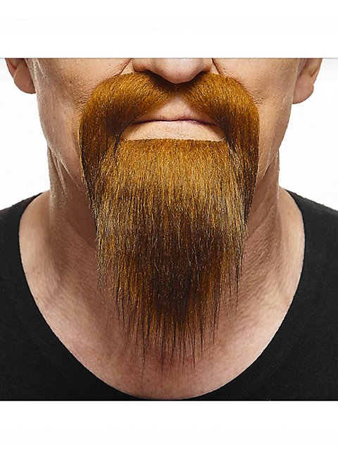 Fabelhafte Ducktail Bart Lang Ebenbild
