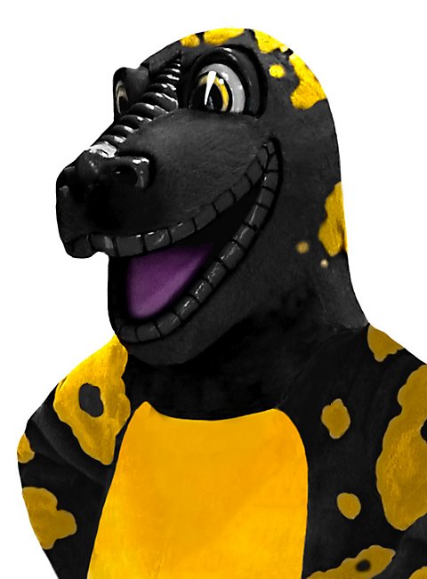 Feuersalamander Maskottchen - maskworld.com