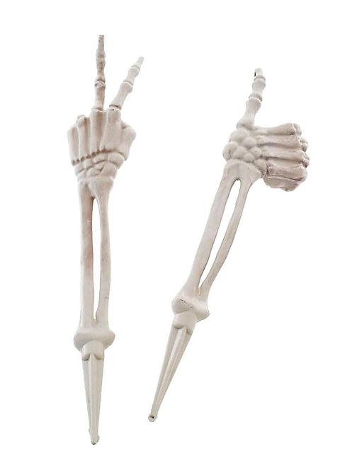 Grüße aus dem Grab Halloween-Deko 2-teilig - maskworld.com
