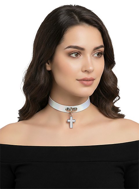 Halsband Cross Collar - maskworld.com