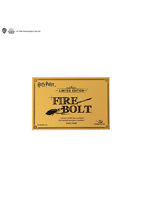 Harry Potter - Feuerblitz Flugbesen Replik 1/1 2022 Edition - maskworld.com